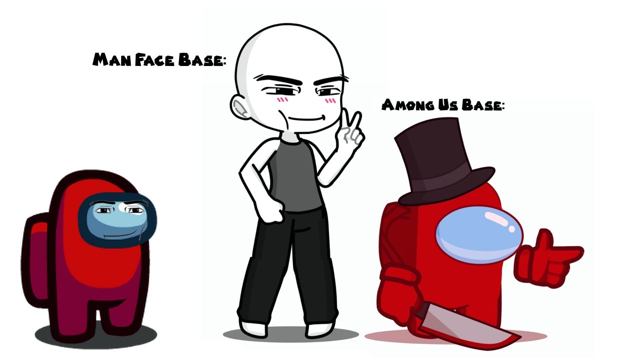 Man Face and Among us bases in GL2 (made with boredom) - YouTube