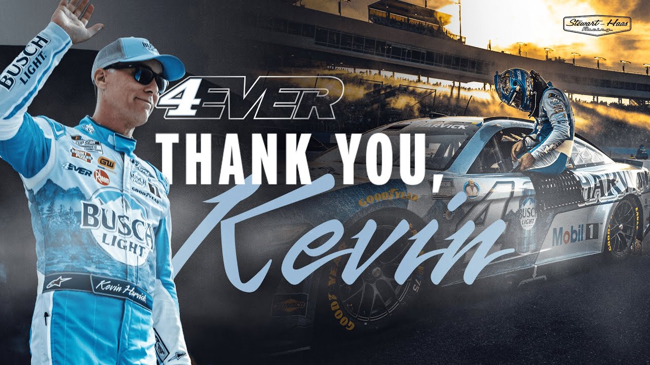 Thank You, Kevin Harvick | Stewart-Haas Racing | 4EVER - YouTube