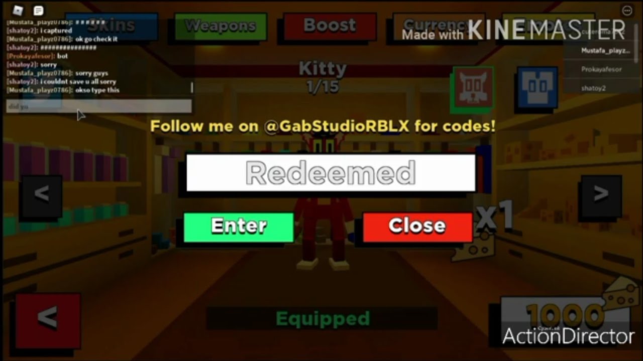 Kitty chapter 2 codes (2020) working - YouTube