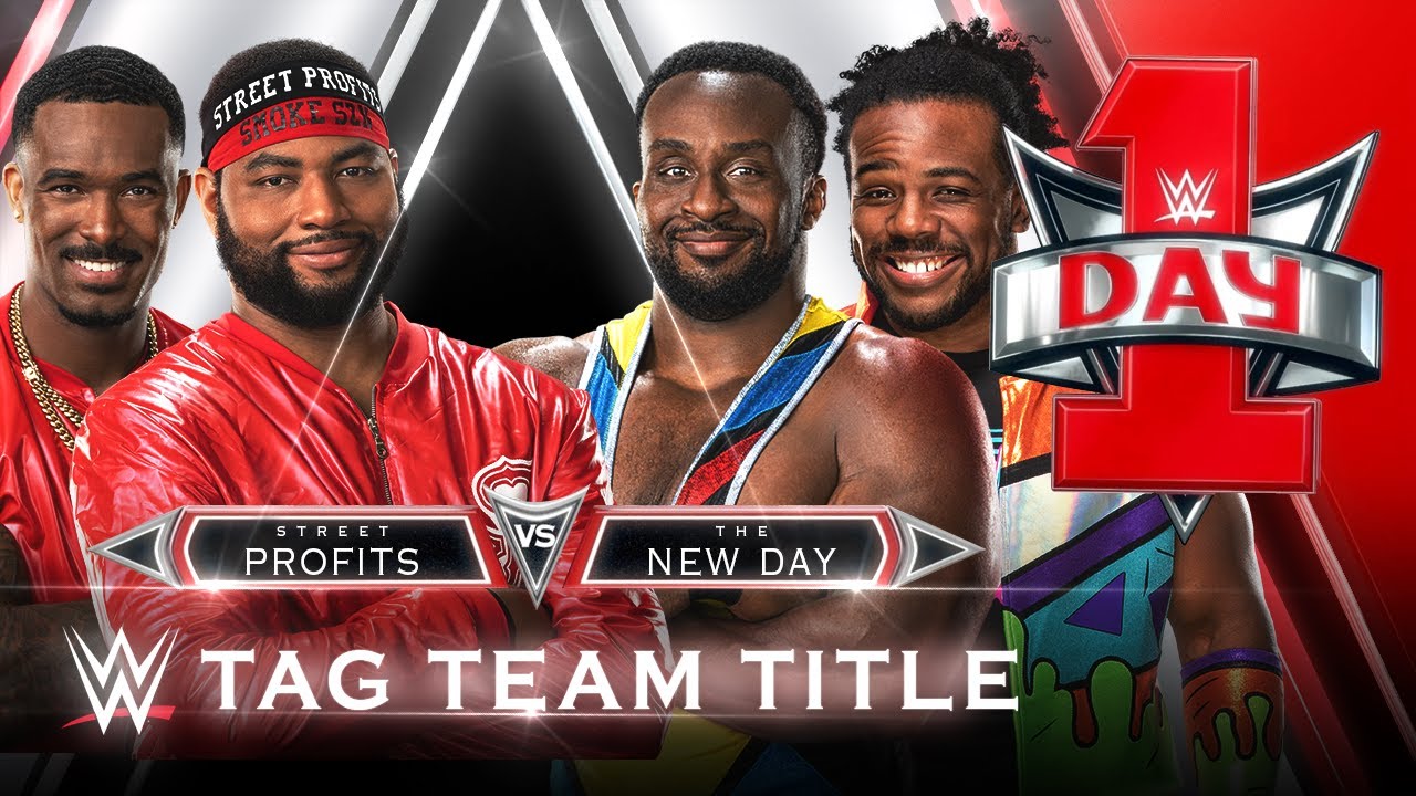 The Street Profits vs. The New Day — WWE Tag Team Title Match - YouTube