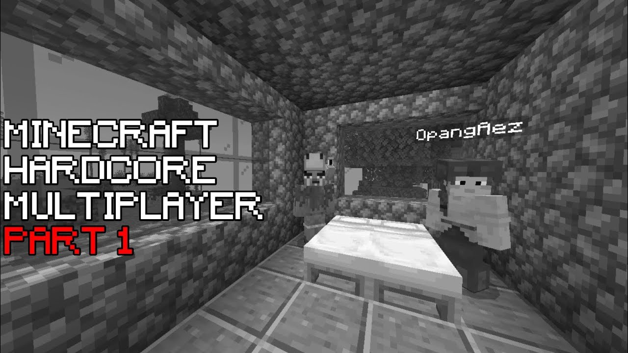 Minecraft PE - Multiplayer Gameplay Walkthrough Part 1(Hardcore) (iOS ...