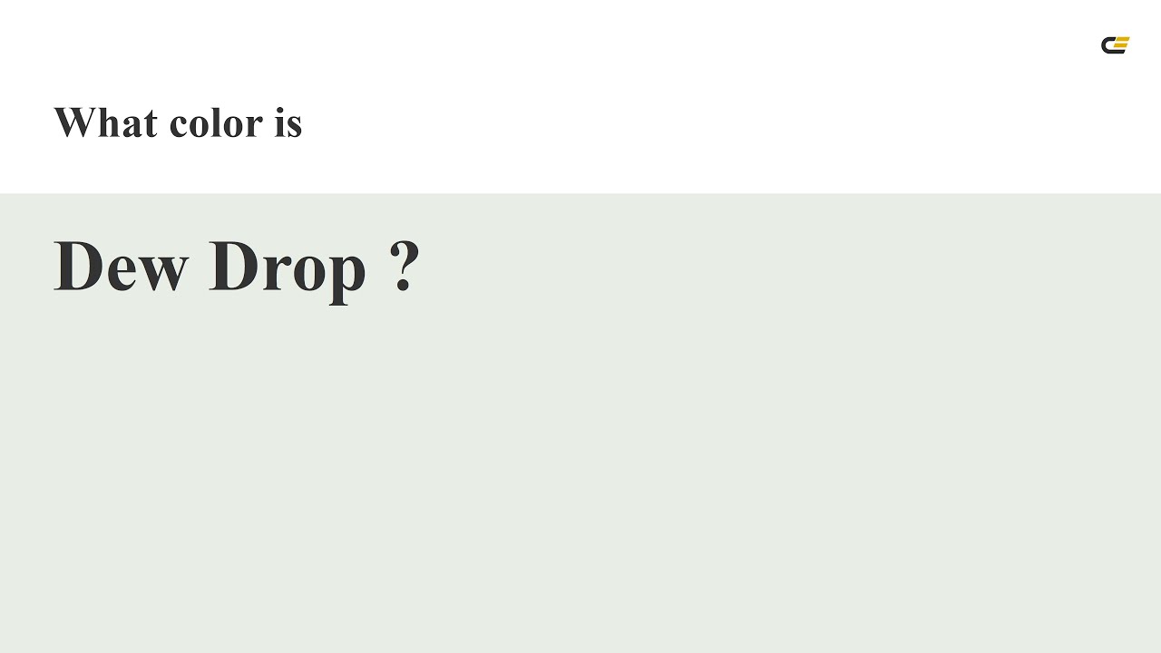 Dew Drop color #e8eee5 hex color - Green color - Warm color e8eee5 ...