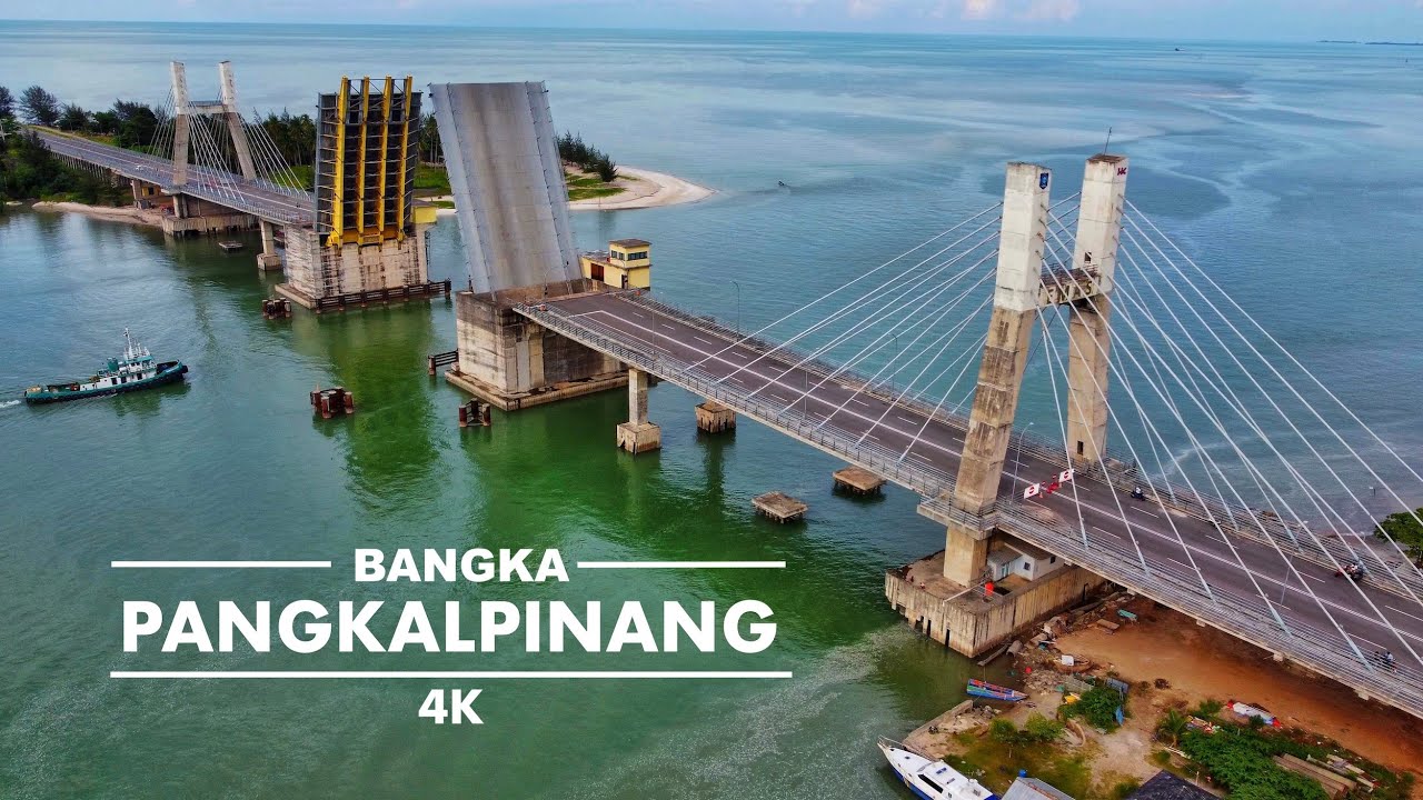 【4K】Aerial Drone Footage | #Pangkalpinang , Kep. Bangka Belitung - YouTube