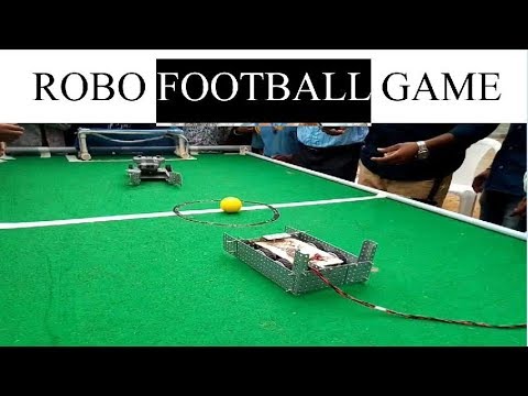 ROBOT FOOTBALL GAME.MOTION SENSING ROBOT. - YouTube