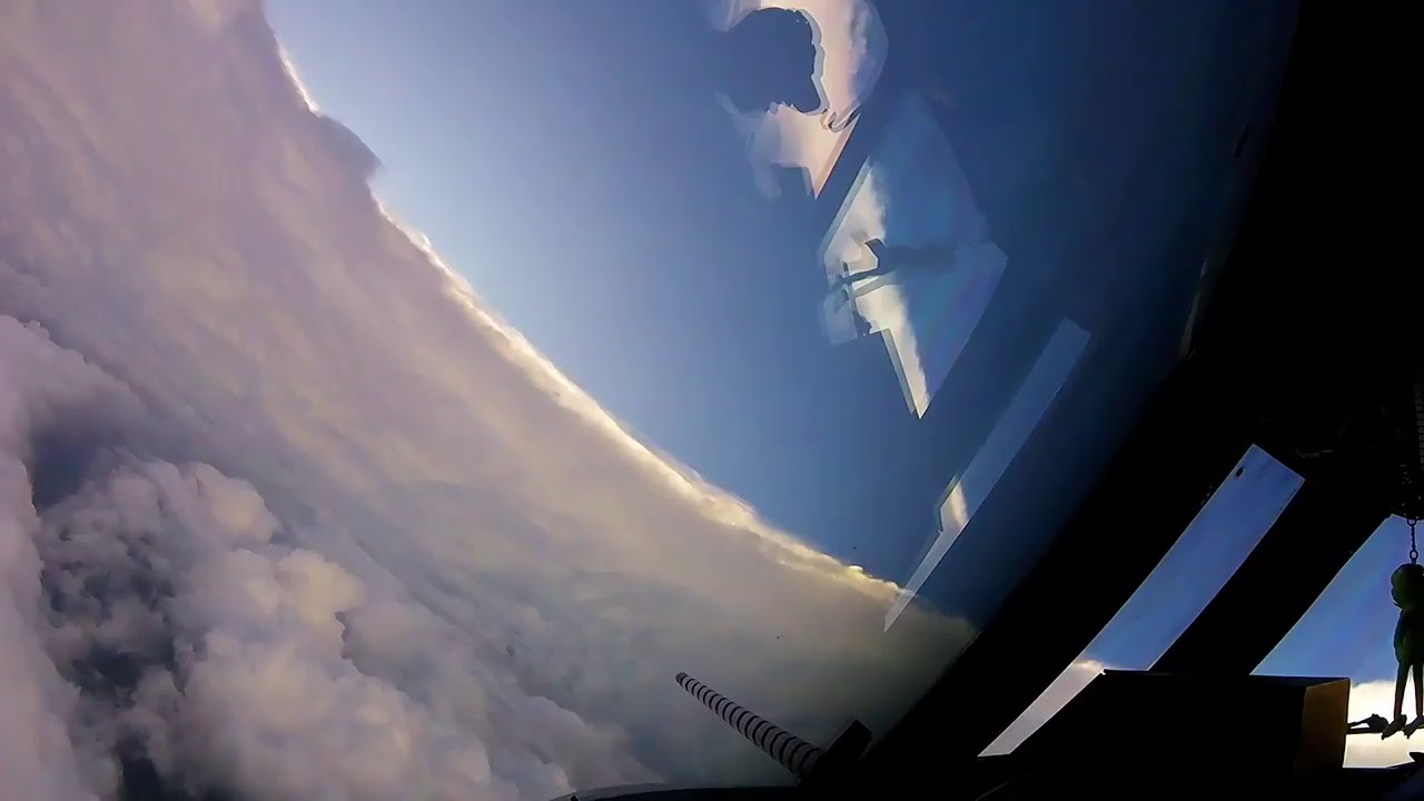 NOAA Hurricane Hunters inside eye of Irma - September 6, 2017 - YouTube