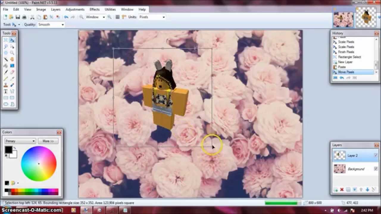 How To Make a ROBLOX Decal ☆ A 'xxBlackAngelx' Film - YouTube