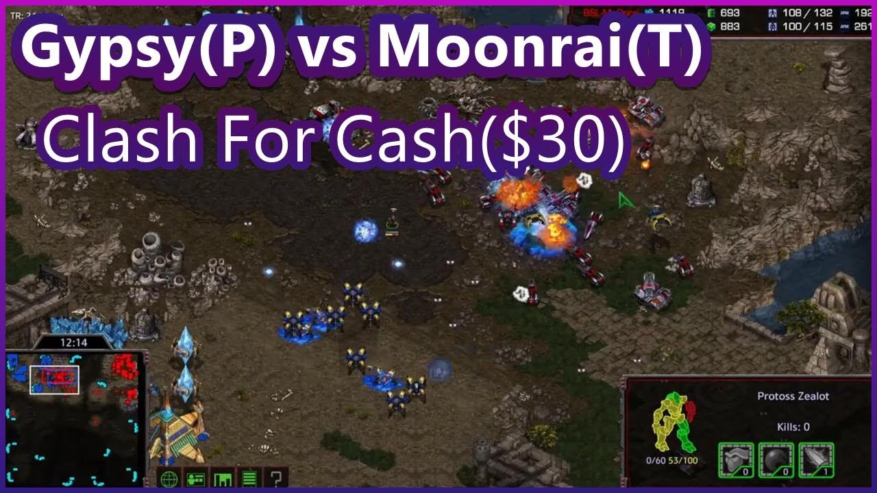 Clash For Cash ($30) - Gypsy(P) vs Moonrai(T) - YouTube