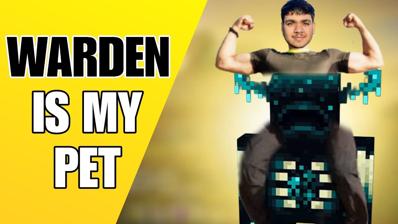 Warden Became my PET | JOIN NOW!!! | #shorts #minecraft #mojang - YouTube