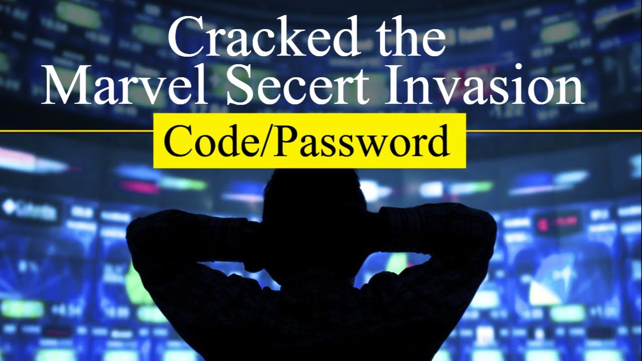 Cracked The Marvel Secret Invasion Code - YouTube