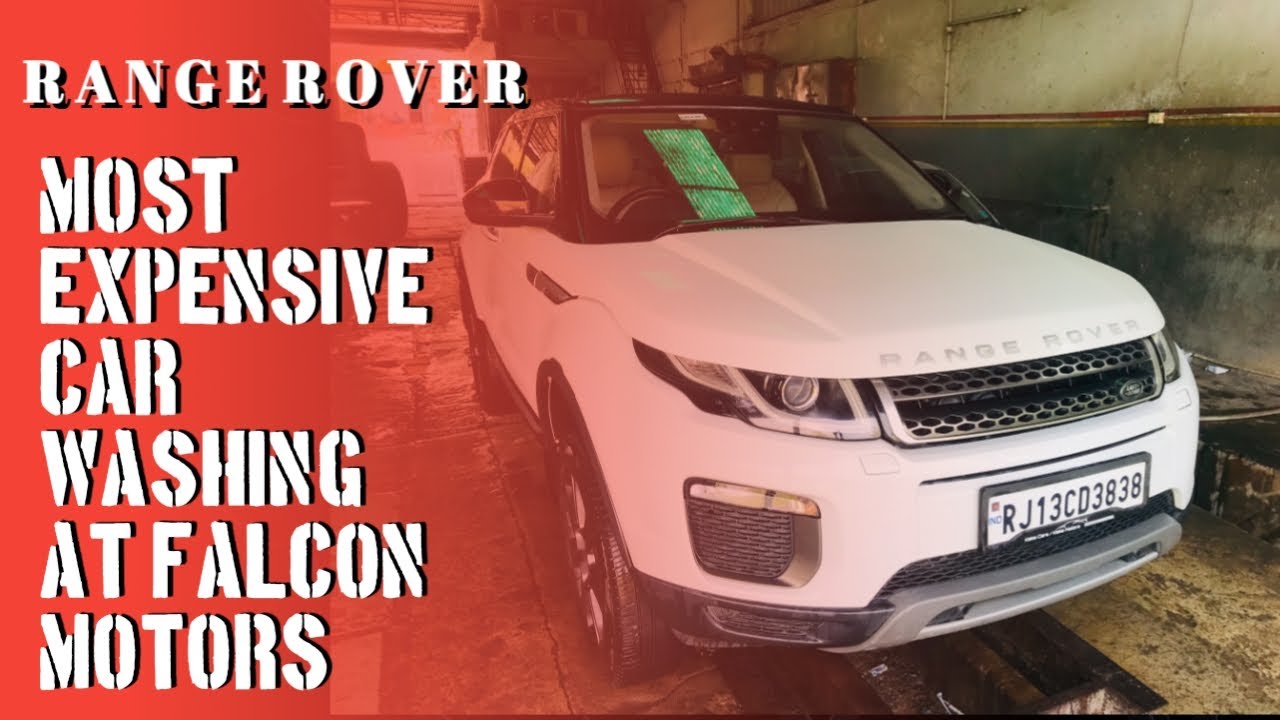 Most expensive with features Range Rover wash at falcon motors #shorts ...