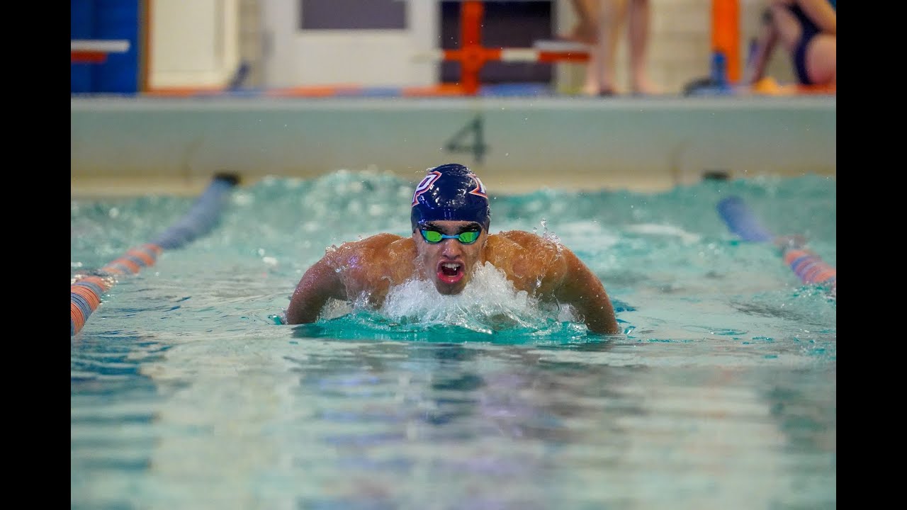 SUNY New Paltz Swimming Green Out vs. Adelphi - YouTube
