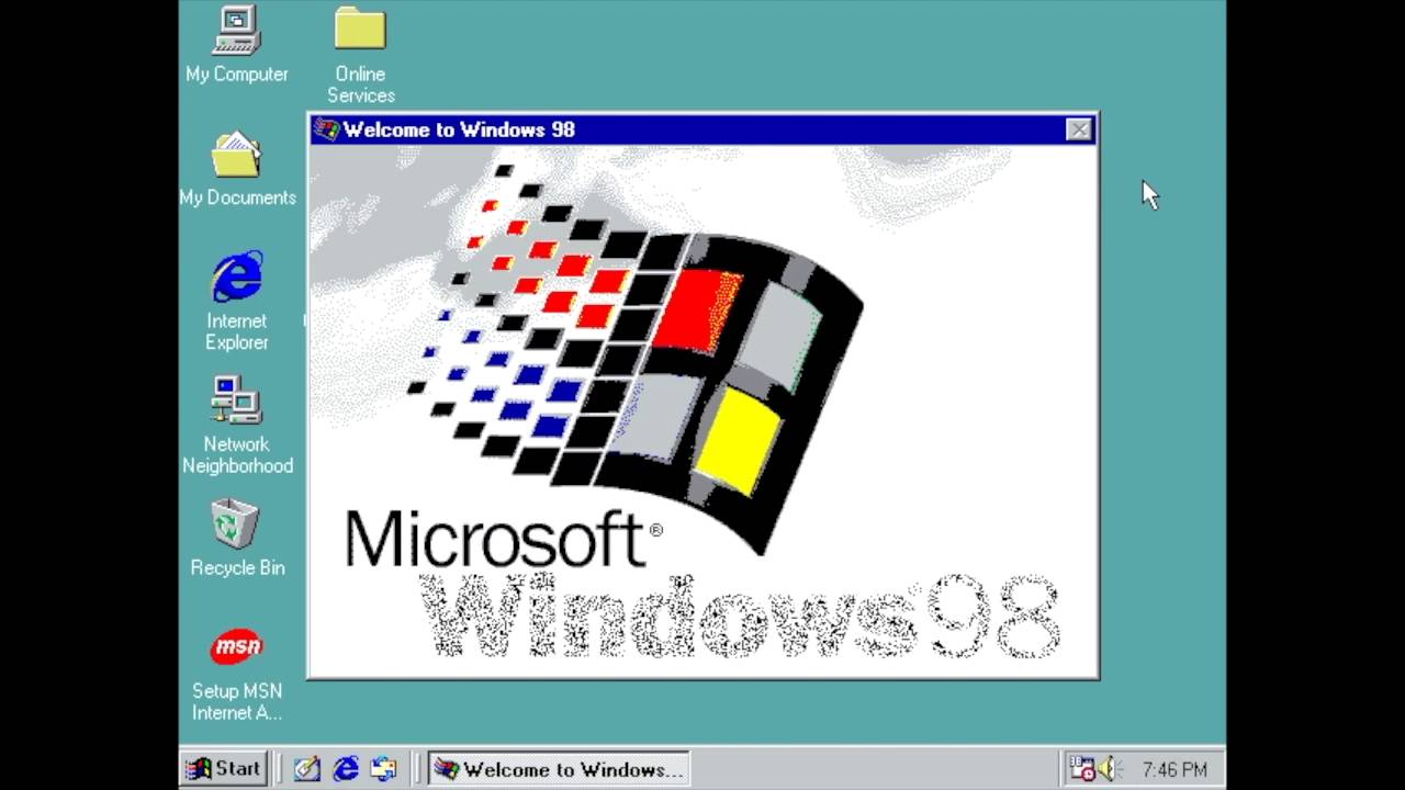 A Tour of Windows 98 - YouTube