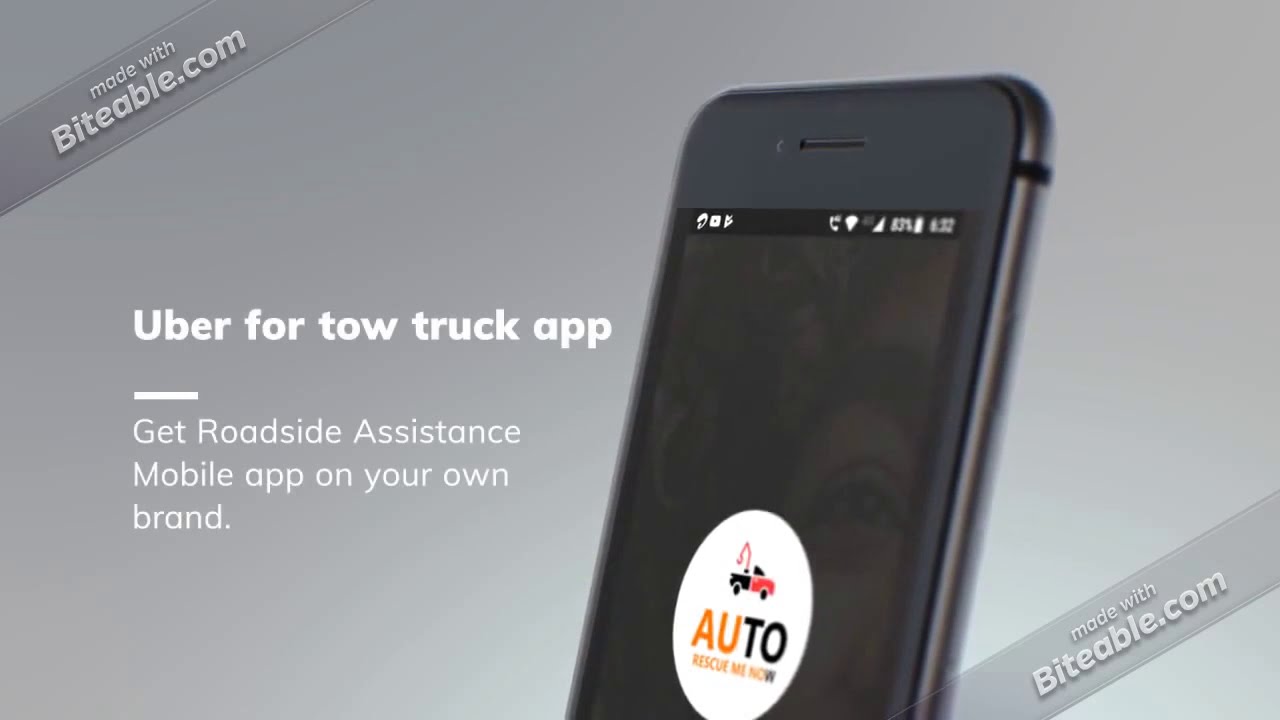 uber for tow truck mobile app - YouTube