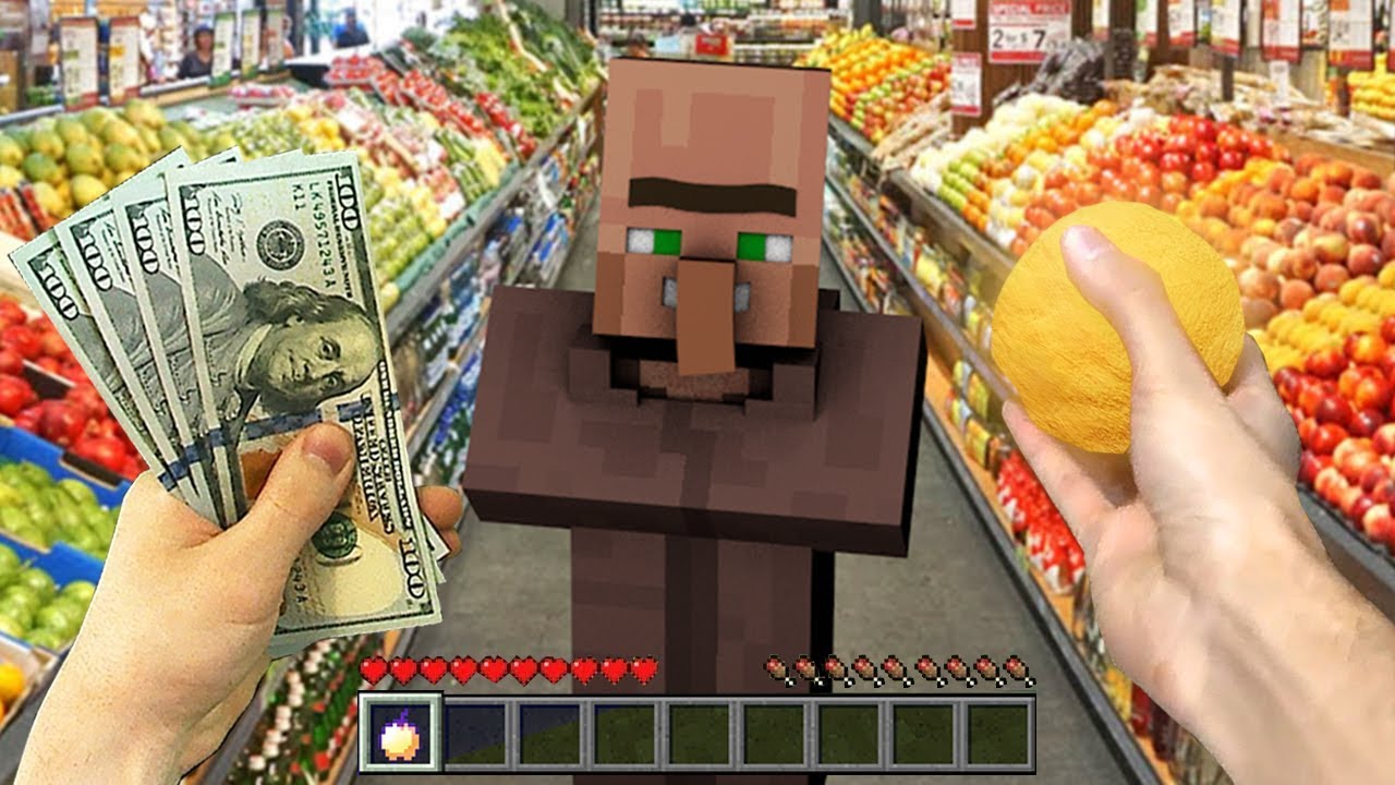 REALISTIC MINECRAFT IN REAL LIFE! - Minecraft IRL Animations / In Real ...