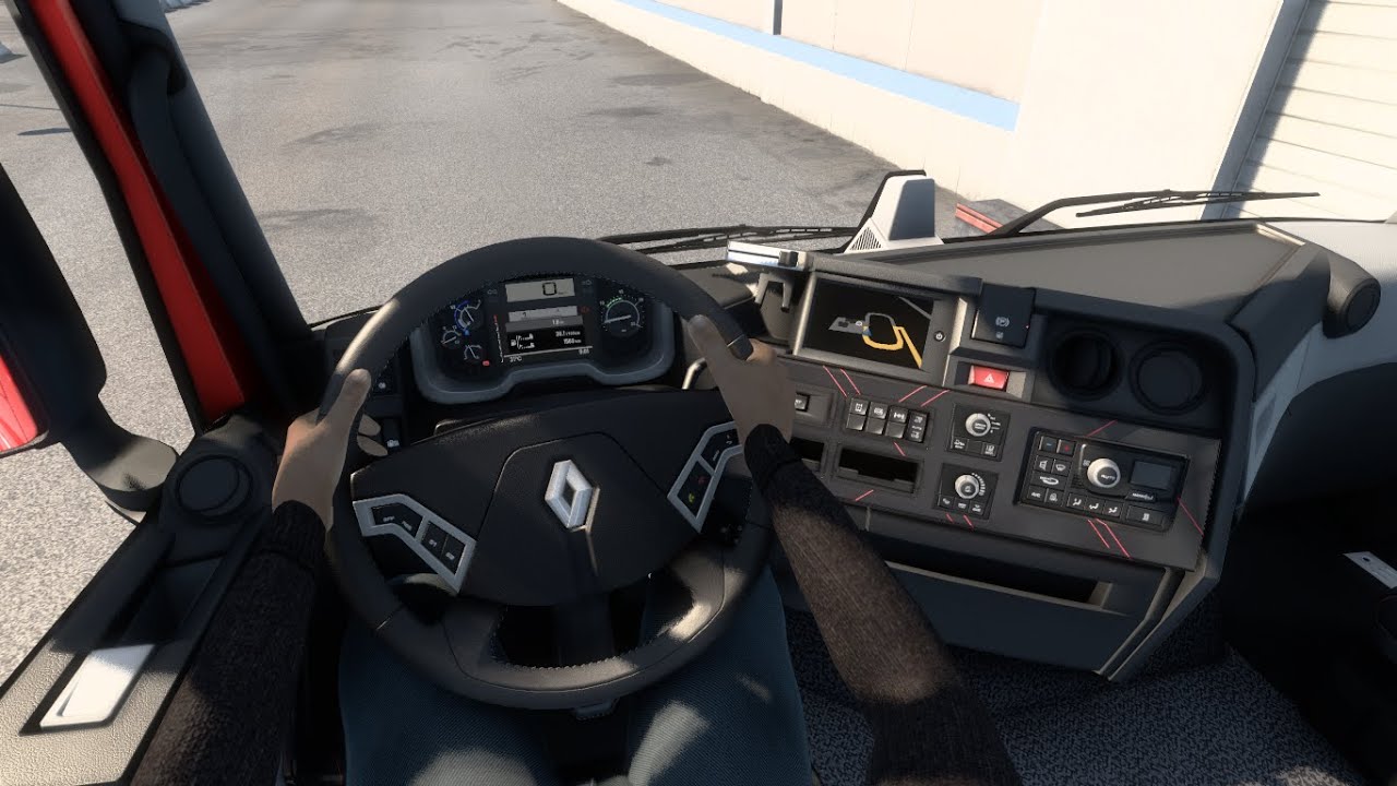[ETS2 v1.40] Interior Driver Mod 1.10 Right Side Steering Included ...