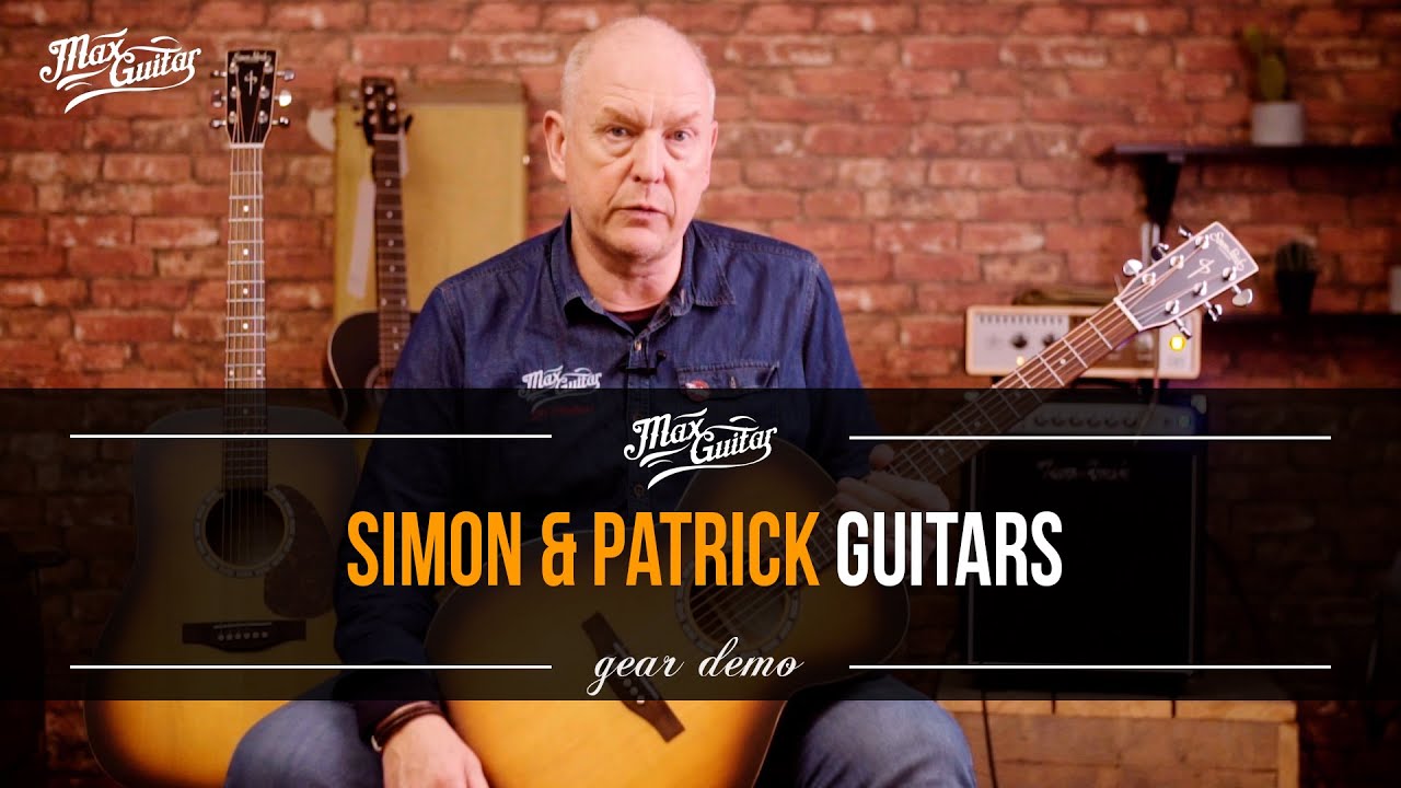 Simon & Patrick guitars! Available at MaxGuitar! - YouTube