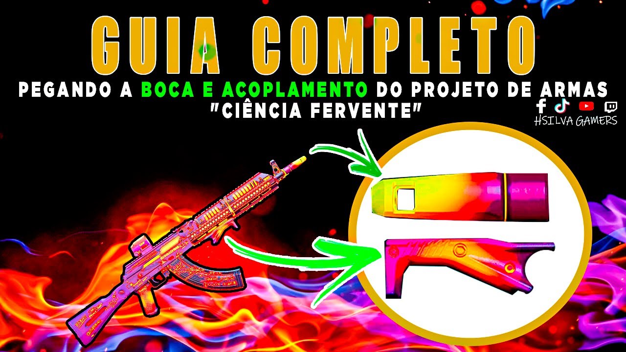 PARTE 3 - GUIA COMPLETO - COMO ACHAR BOCA E CORONHA DO PROJETO DE ARMAS ...