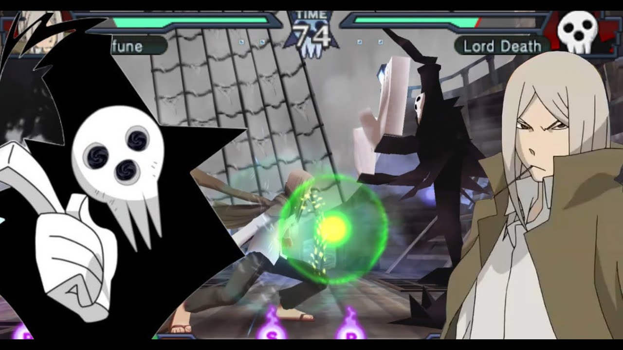 Mifune Vs Lord Death - Soul Eater: Battle Resonance Gameplay - YouTube