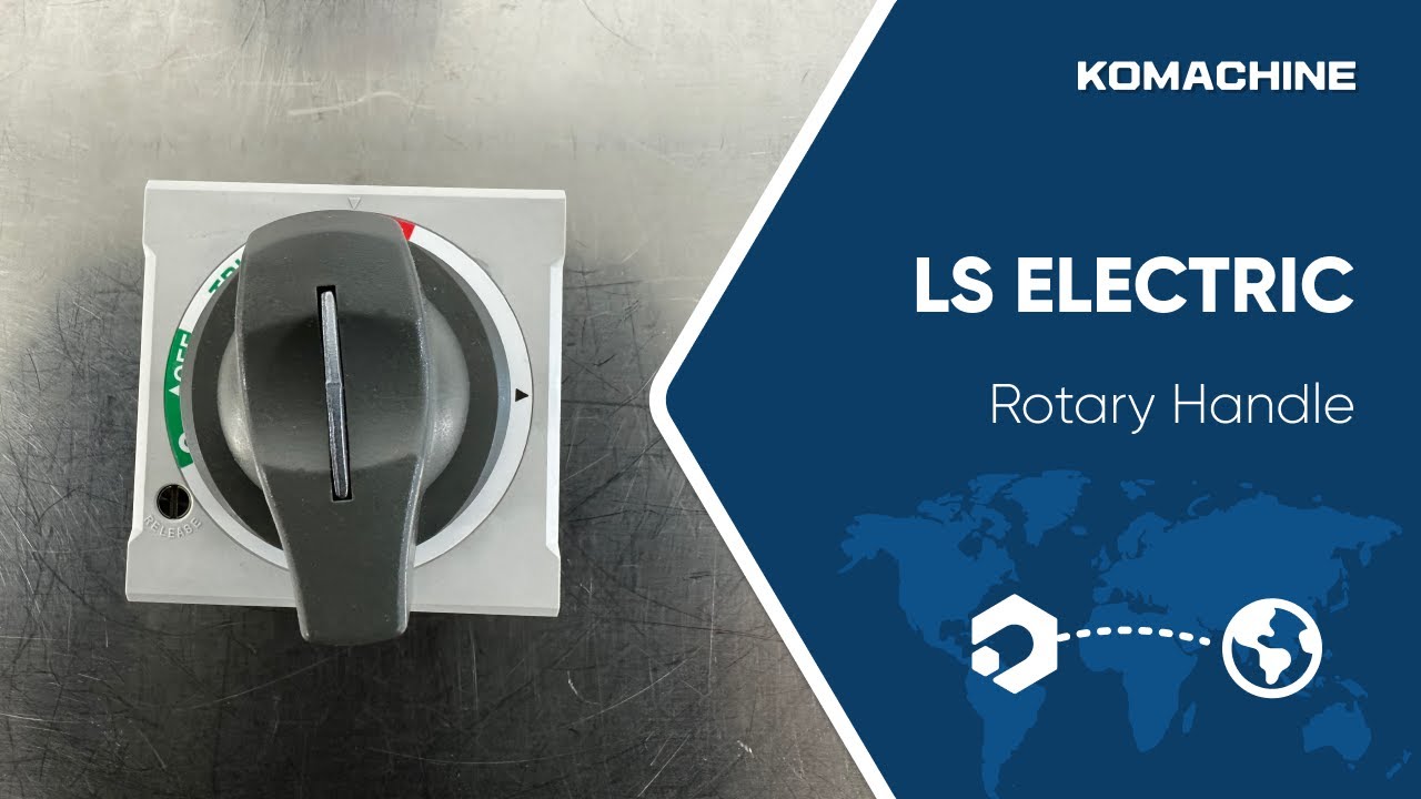 LS ELECTRIC / Rotary Handle (EH-250S) / INV-03973 - YouTube