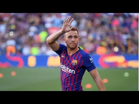 TODOS OS 5 GOLS DE ARTHUR MELO PELO BARCELONA 