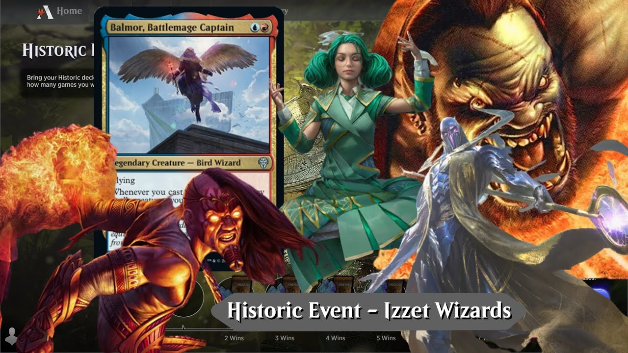 Izzet Wizards - Historic Event MTGA - YouTube