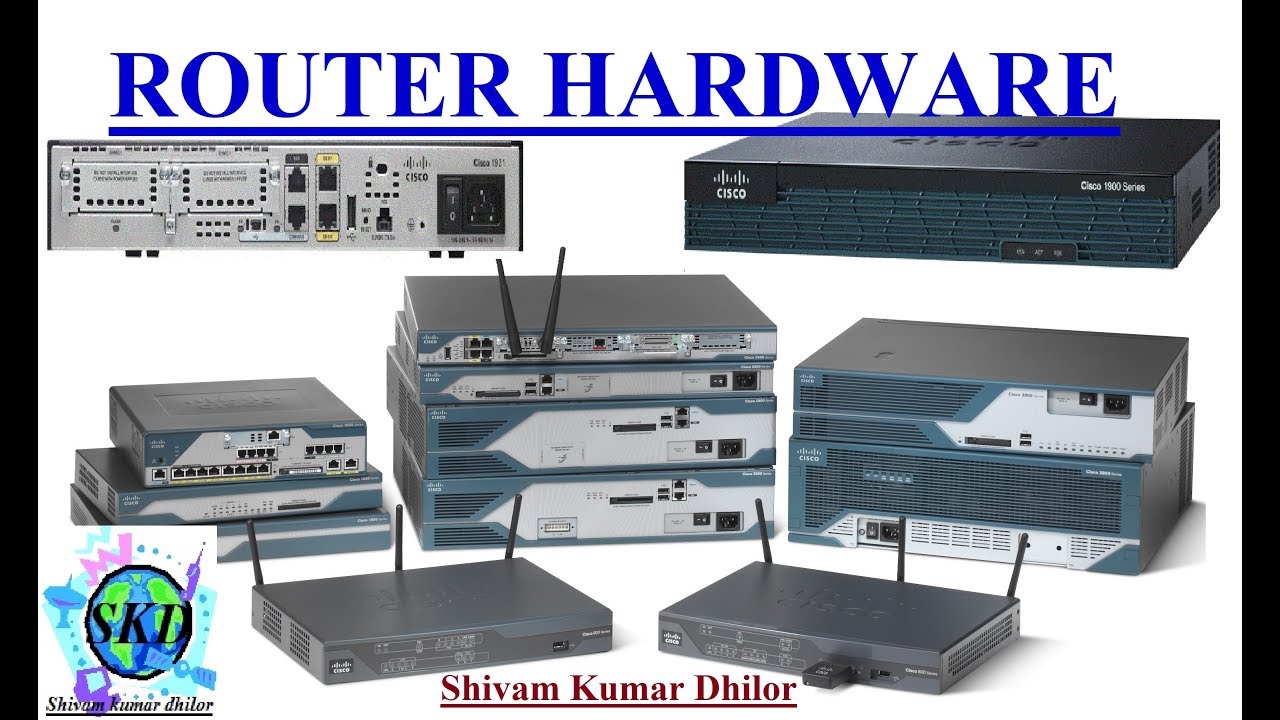 Cisco router || cisco 1900 series router hardware - YouTube