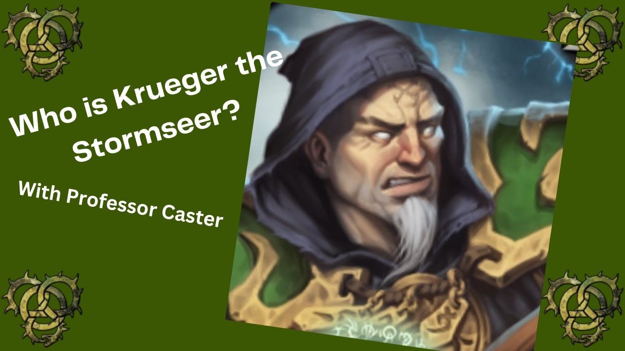Krueger The Stormseer Circle Orboros Warlock Short Course with ...