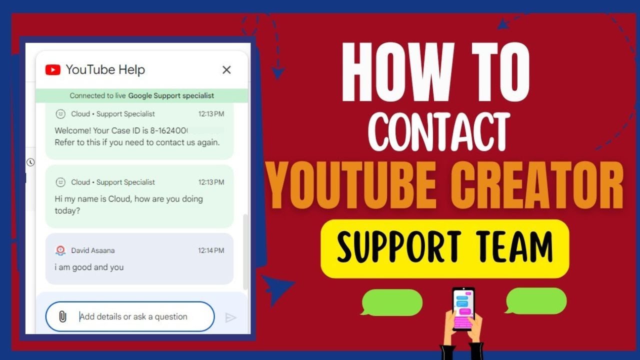 How to contact YouTube creator support team/live chat - YouTube