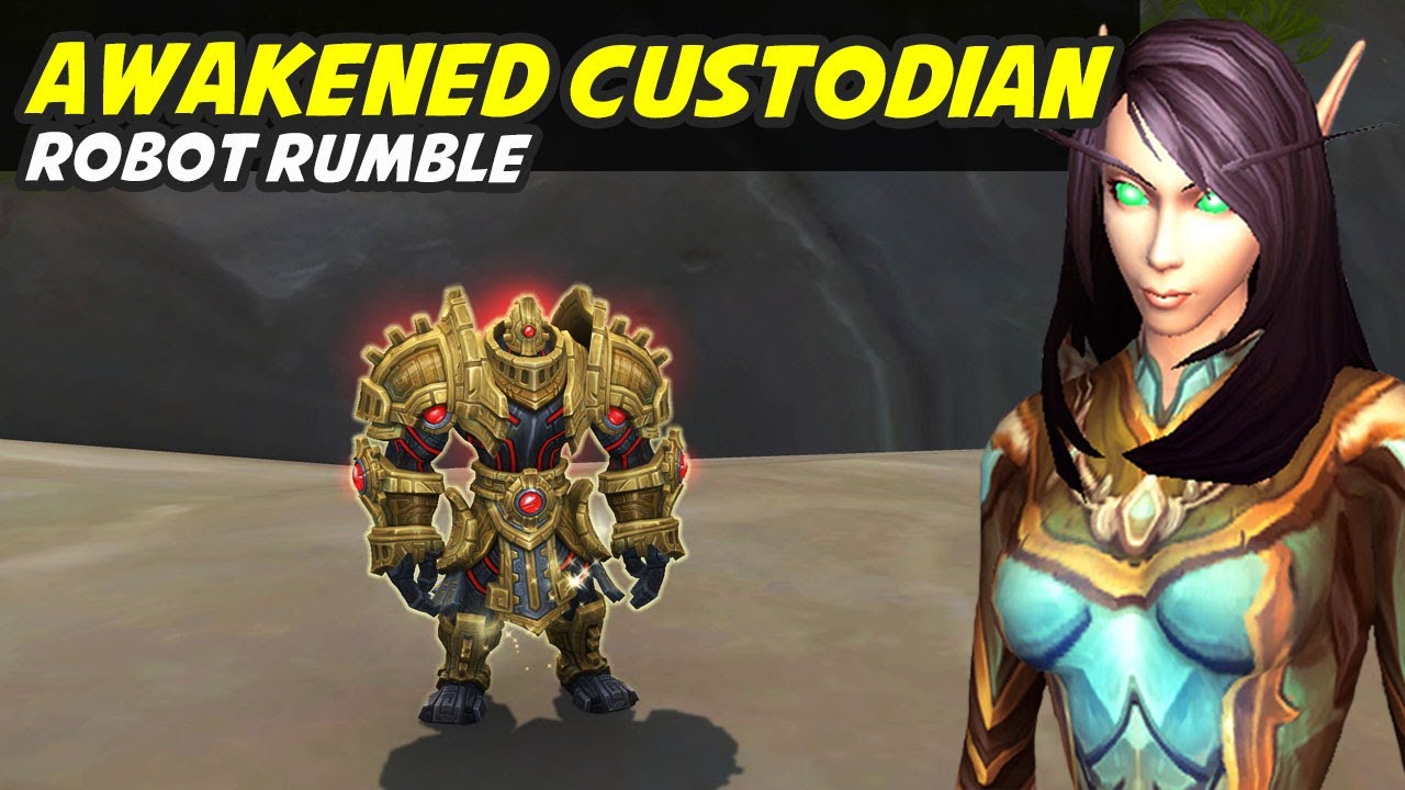 Awakened Custodian Team - Robot Rumble World Quest - YouTube