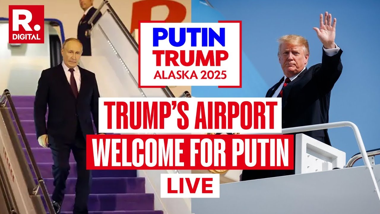 Trump-Putin Alaska Meet LIVE: President Putin’s Plane To Land In ...