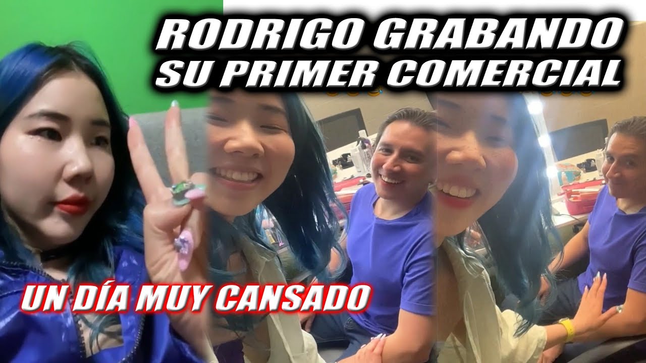 NOVIO DE CHINGU AMIGA GRABA SU PRIMER COMERCIAL | UN DÍA MUY CANSADO ...