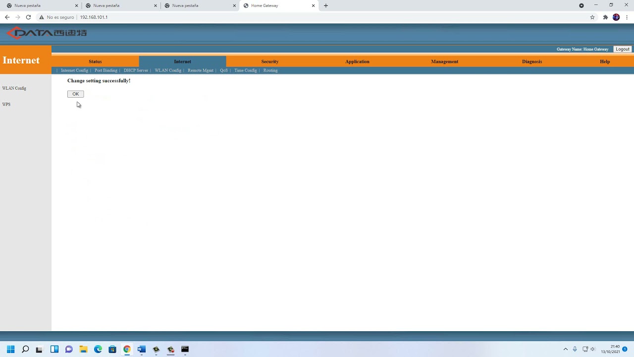 Como entrar al Router ONU /ONT C-DATA y realizar configuración ...