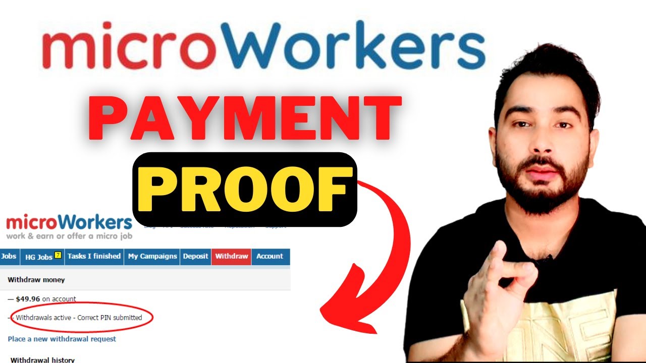 Microworkers Payment Proof 2022 | Microworkers Reality | Talha ...