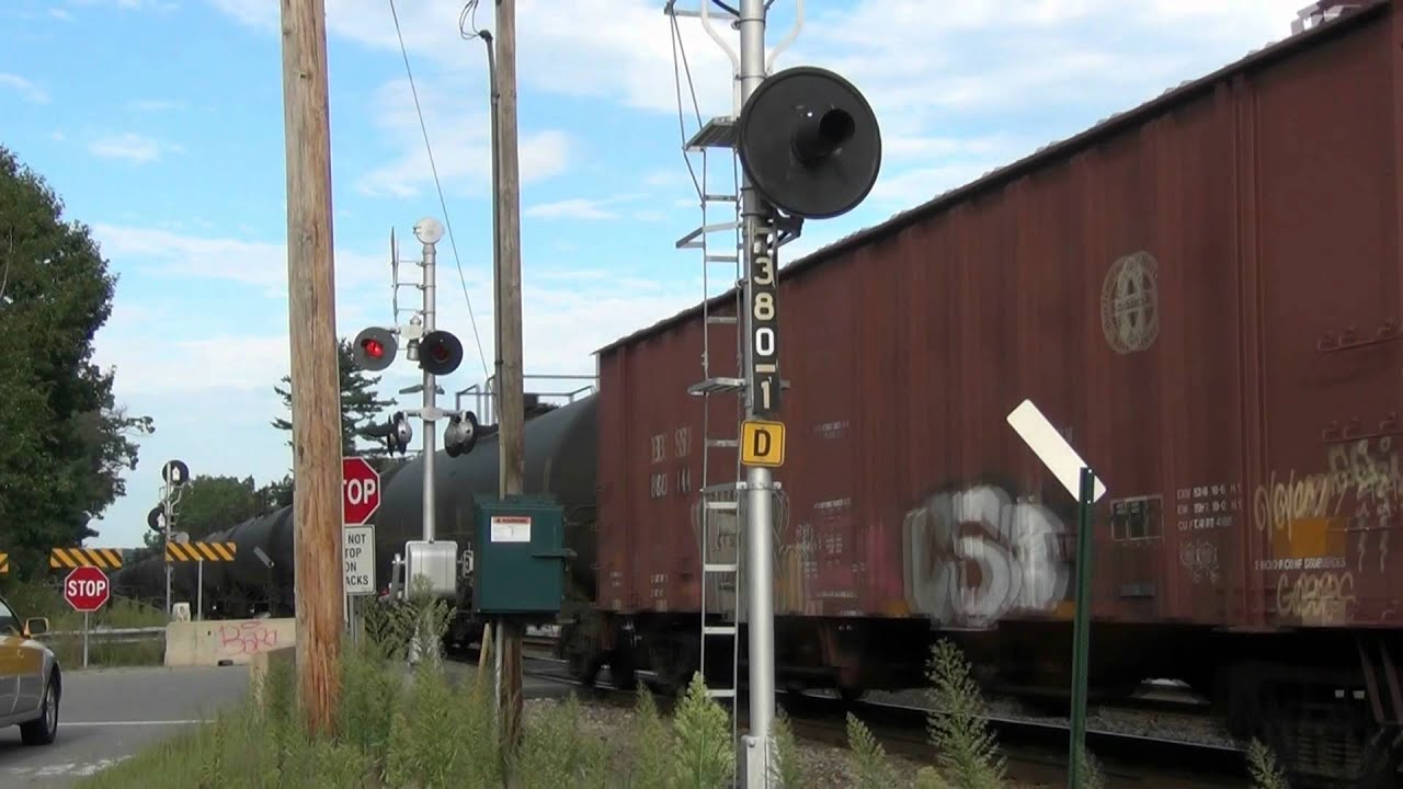 A Crude Oil Train Pounds The Earth Through Pan Am Railways Territory ...