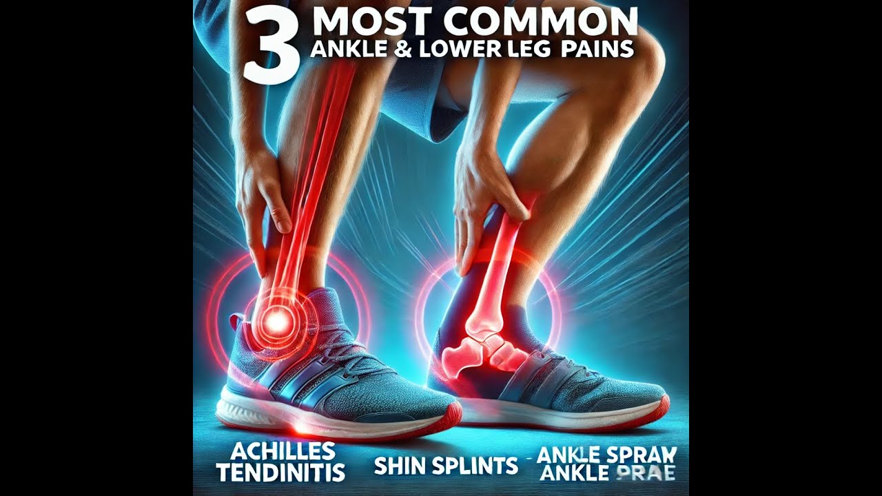 3 most common types of ankle and lower leg pains - YouTube