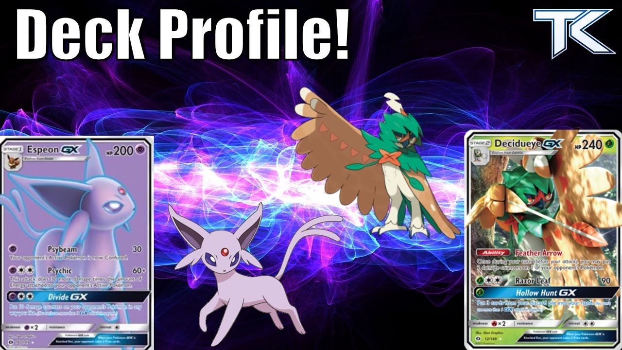 Espeon Decidueye Deck Profile Primal Clash-On! - YouTube