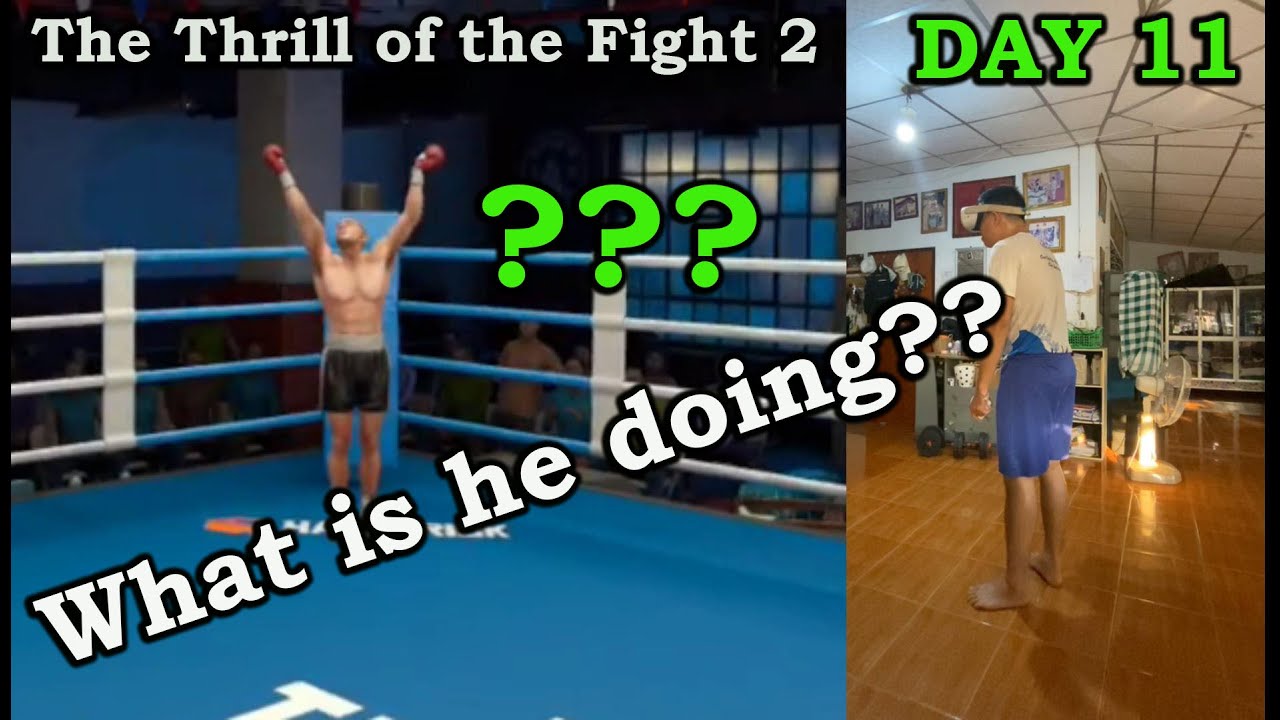 Weird Boxer !! Boxing with a real people in The Thrill of the Fight 2 ...