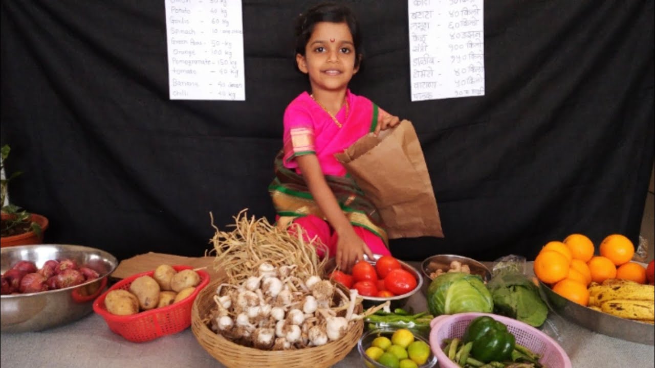 Vegetable Vendor | Community Helper |Role play Competition|Junior kg ...