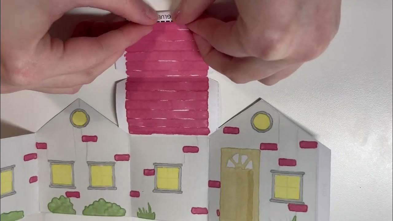 Building a 3D Paper City Project- Colorable! - YouTube