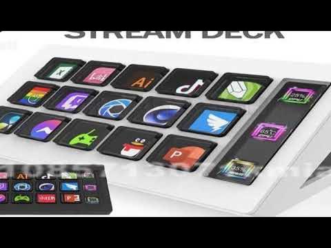 StreamDeck Mini Visual Keyboard LCD Button 15Keys Live Content Creation Controller Custom - YouTube