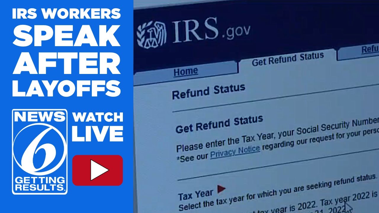 IRS workers in Central Florida speak after layoffs - YouTube