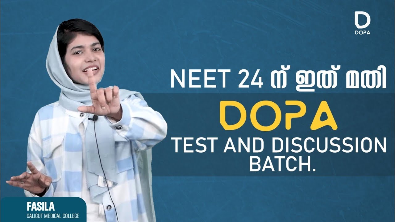 Target NEET 24 with DOPA test and discussion batch. | Exclusive ...