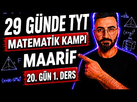 Maarif model 2028 | 29 günde matematik kampı | 20. gün | Karesel Fonksiyonlar Ders | 1