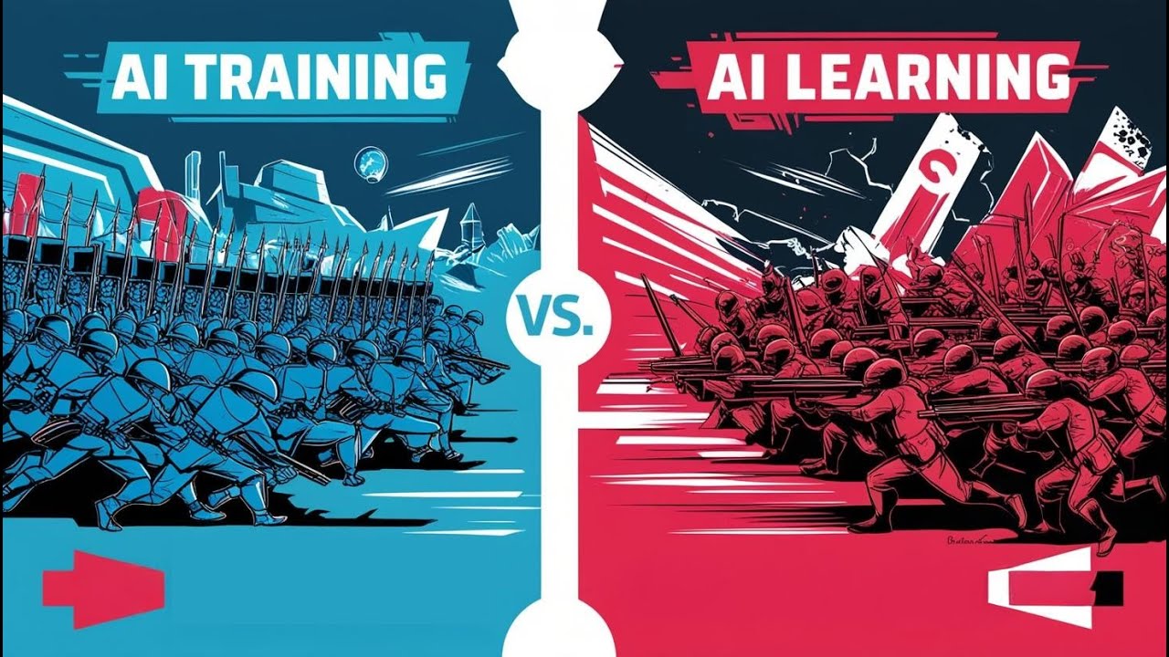 Training vs. Learning: How AI REALLY Works - YouTube