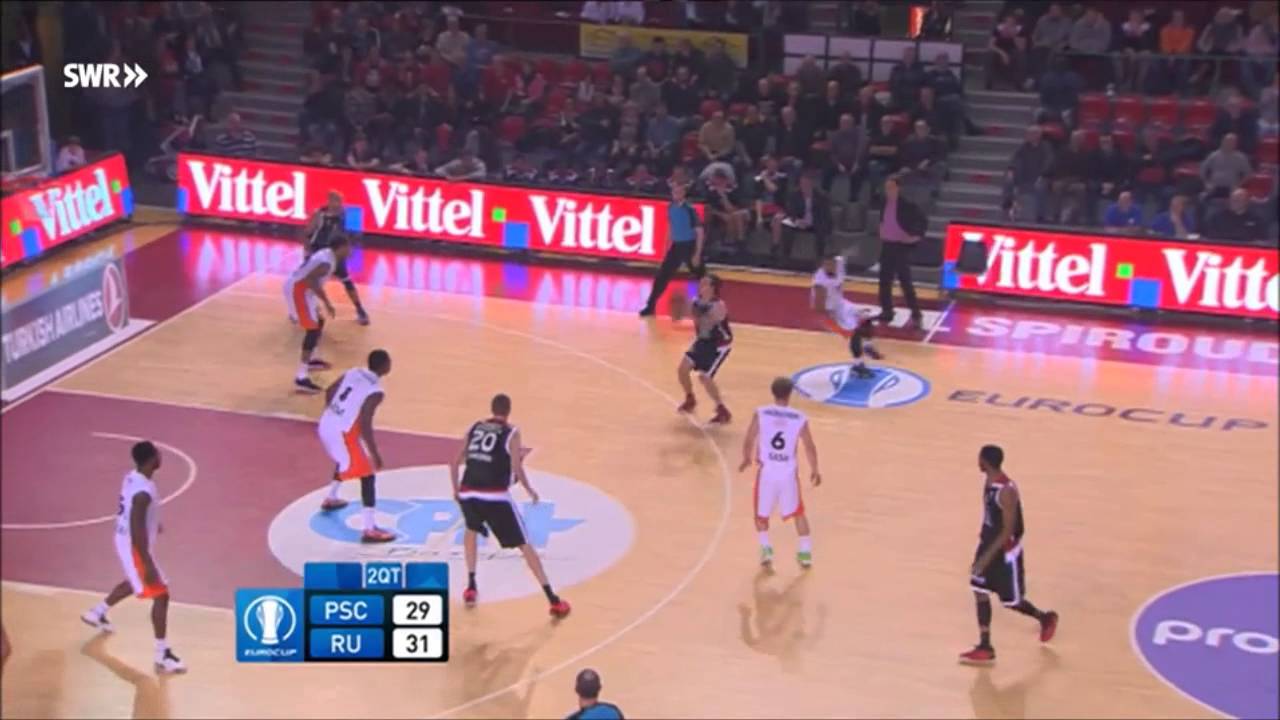 Jimmy Baron - 27 points vs. Ulm - YouTube