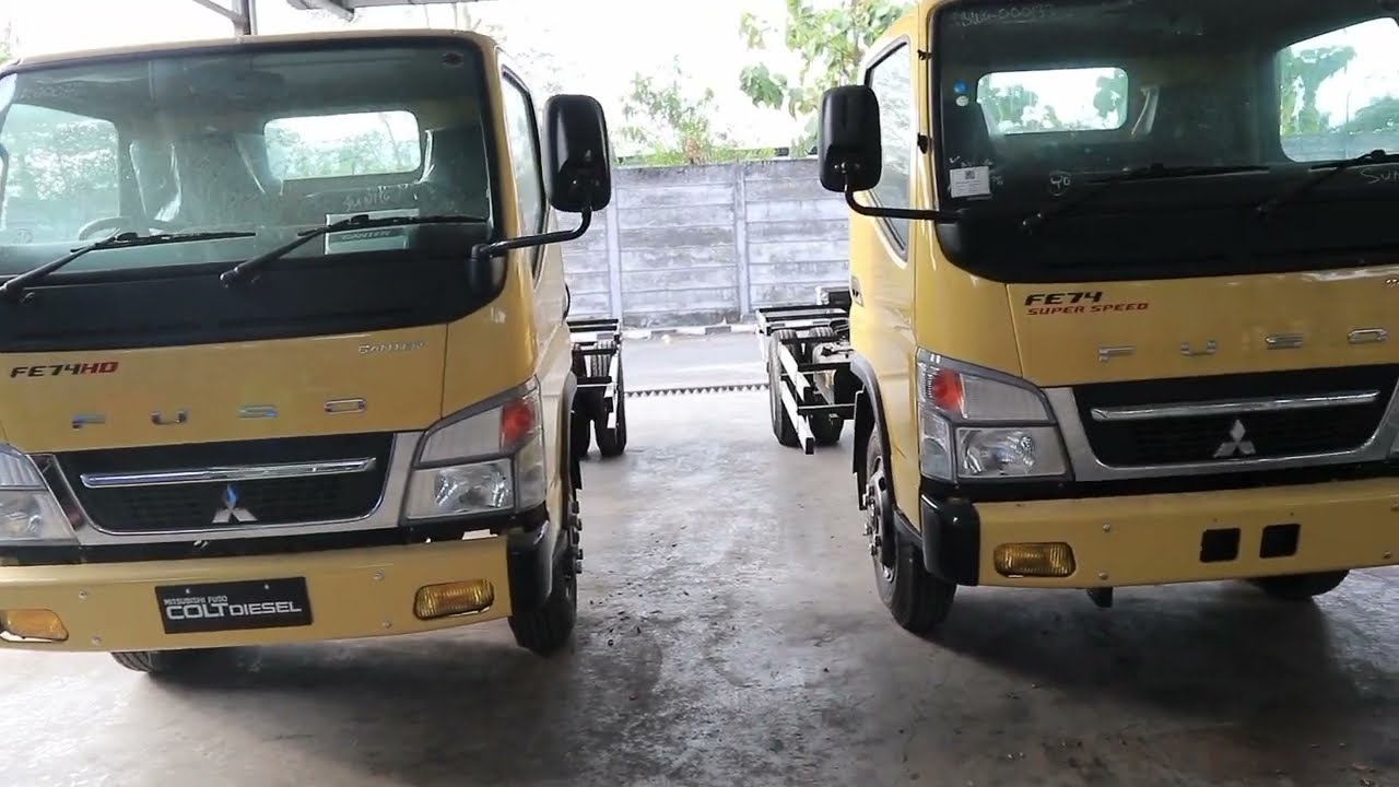 Perbandingan CANTER HD dan Super Speed Canter Euro 4 - YouTube