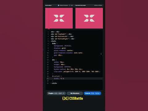 CSS Battle #135 - Spikes | Solution #cssbattle #codingshorts #coding #css #challenge - YouTube