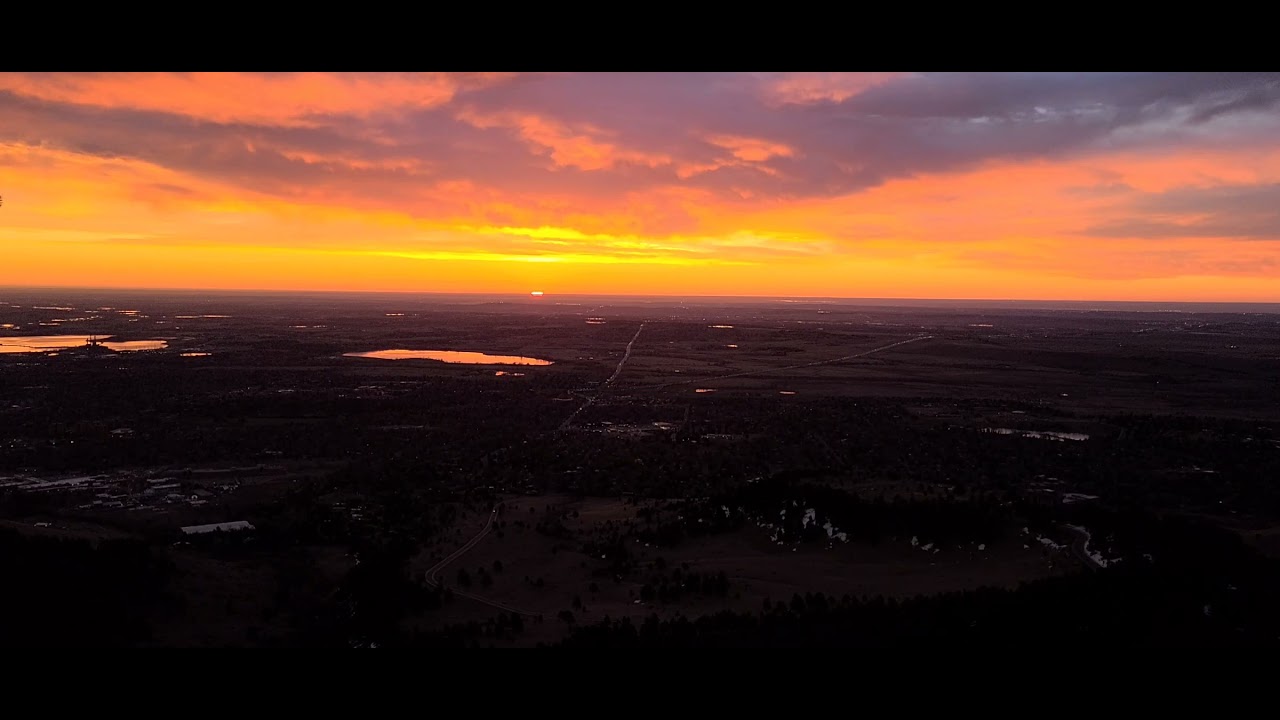 Full Sunrise in 1 Minute - Boulder Colorado - Royal Arch Trail - YouTube