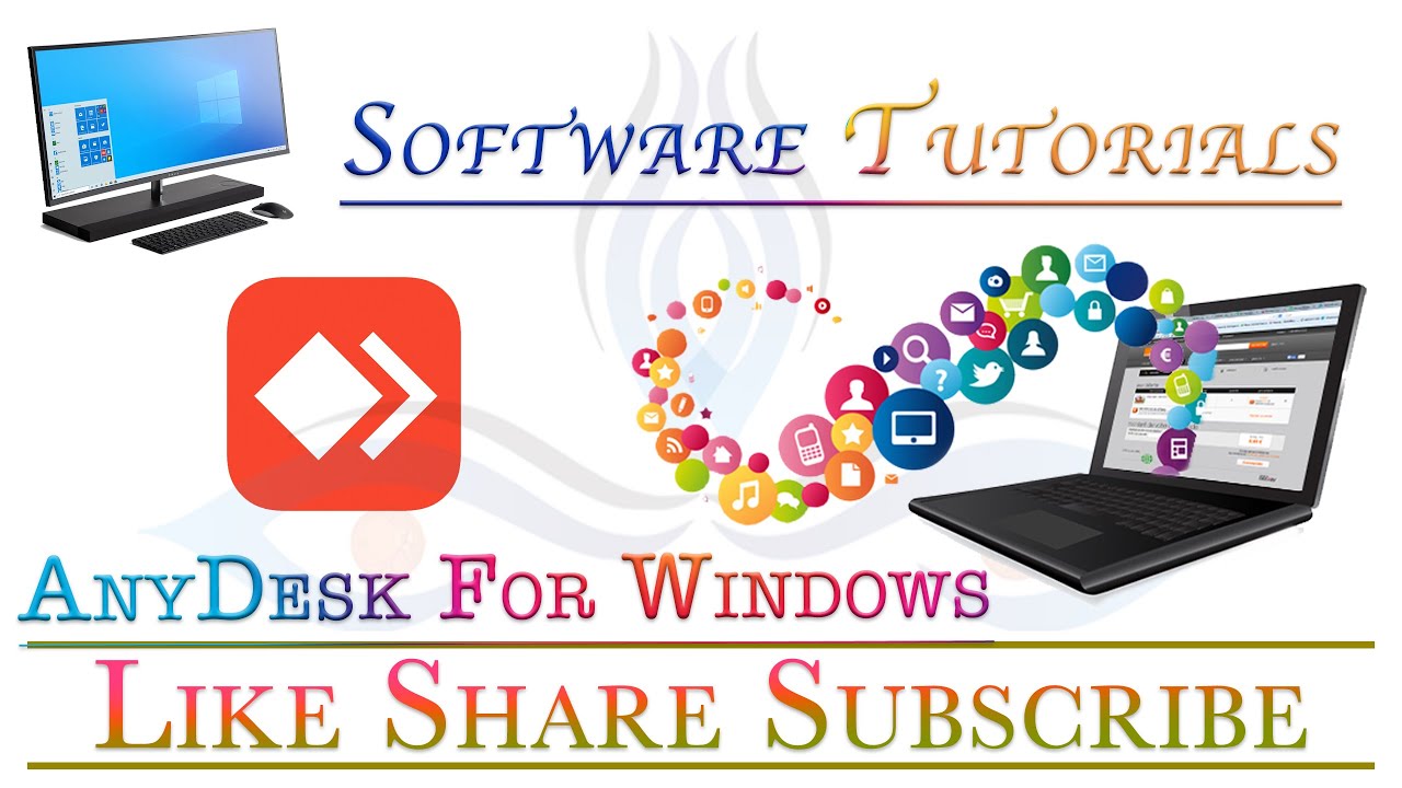 AnyDesk Screen Sharing - YouTube