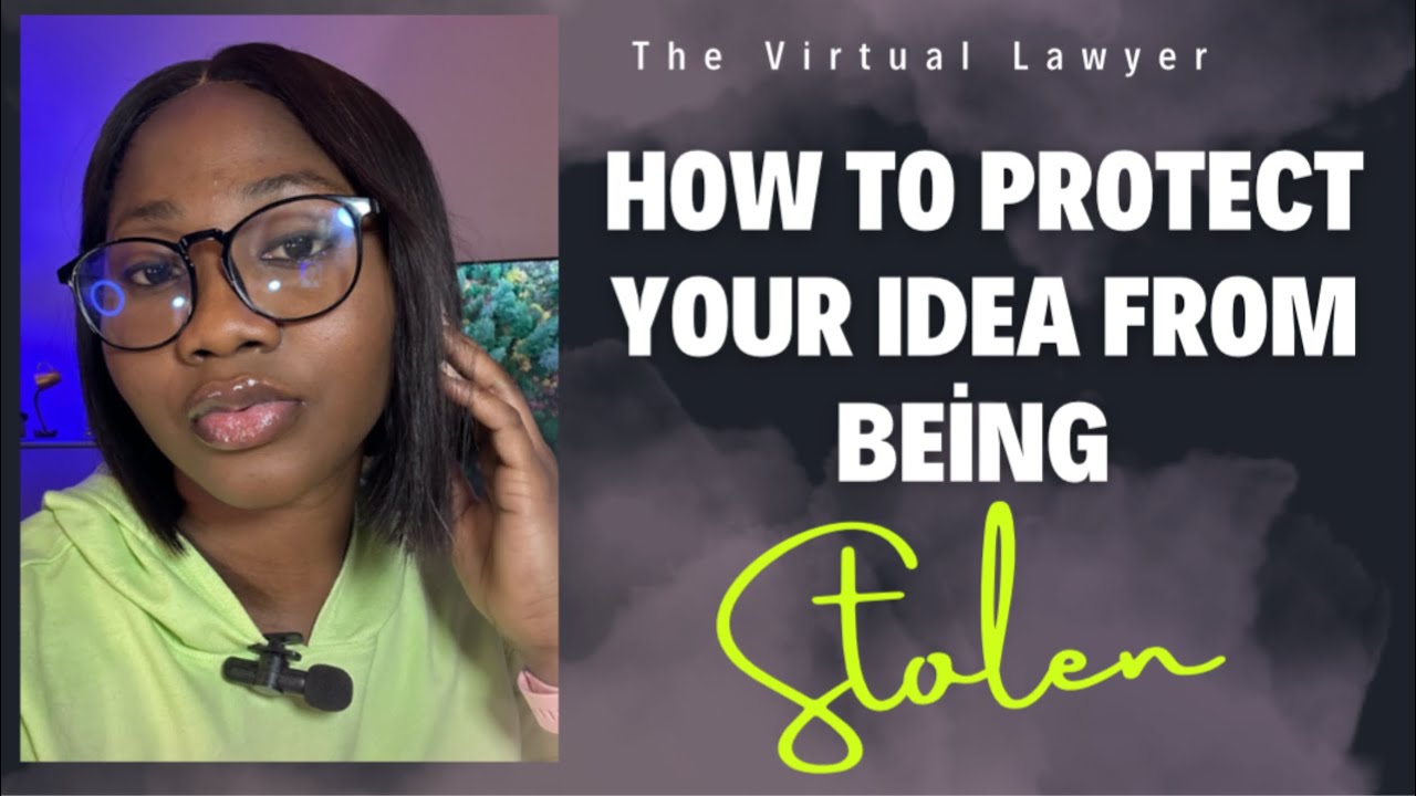 How to protect your idea from being stolen| Idea theft #copyrightlaw # ...